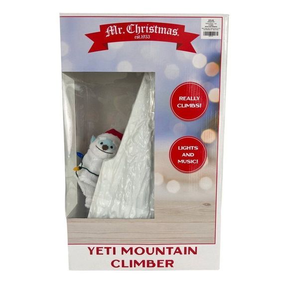 Mr Christmas | Holiday | Newmr Christmas Yeti Climbing Mountainclimbing ...